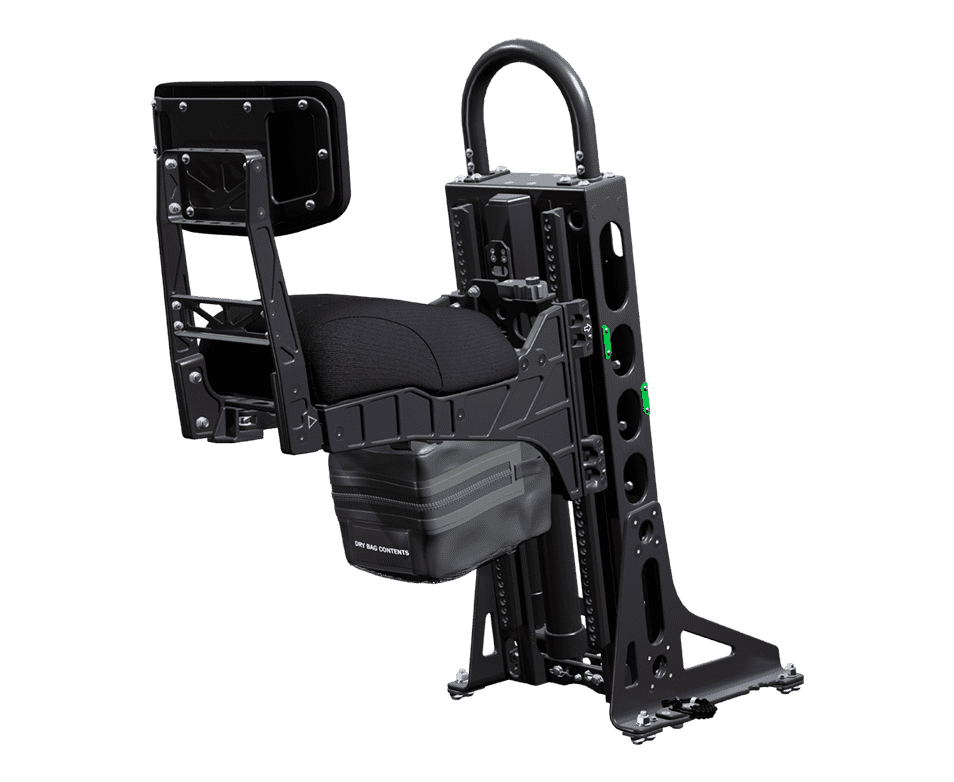SHOXS | SHOXS 5050 : Tandem suspension seat with extendable backrest…
